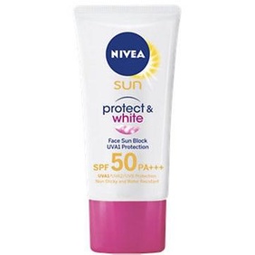 Jual Nivea Sun Protect & White Sun Block Whitening Cream SPF 50 50ml ...