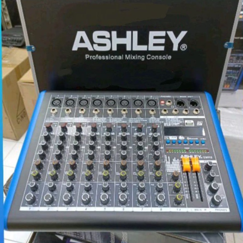 Jual Mixer Audio Ashley 8 Channel SMR-8 Baru Koper Alumunium Original ...