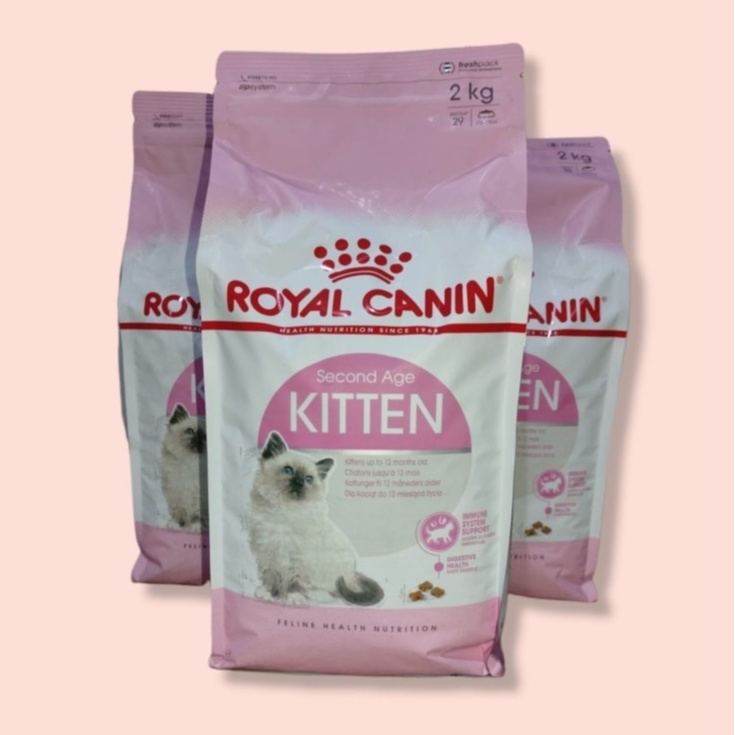 Jual Royal Canin RC Kitten Second Age 2kg | Shopee Indonesia