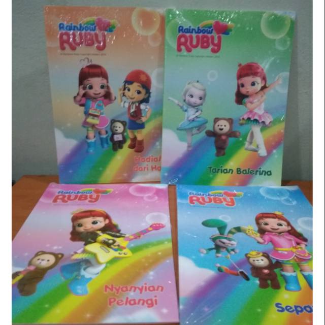 Jual PAKET SERI RAINBOW RUBY (4 BUKU) | Shopee Indonesia