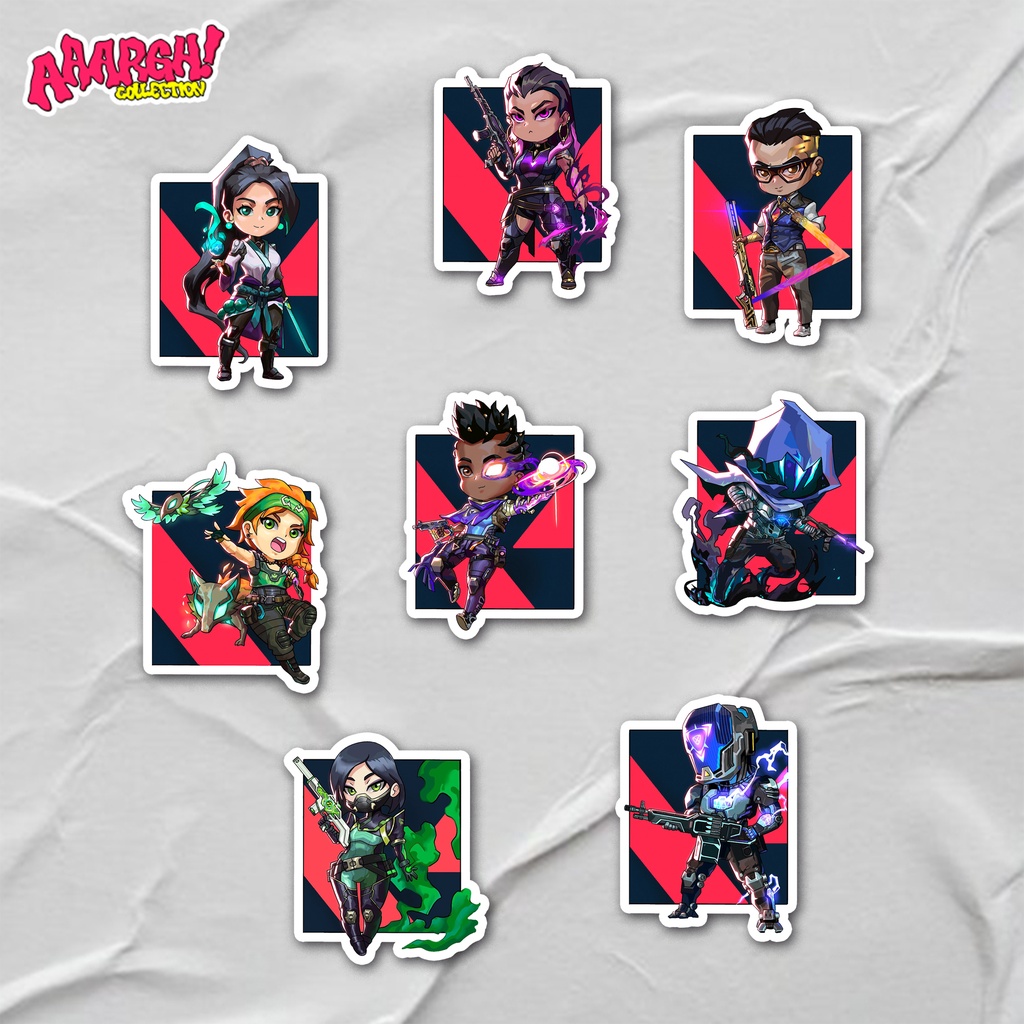 Jual Stiker Agent Valorant v2 | Shopee Indonesia