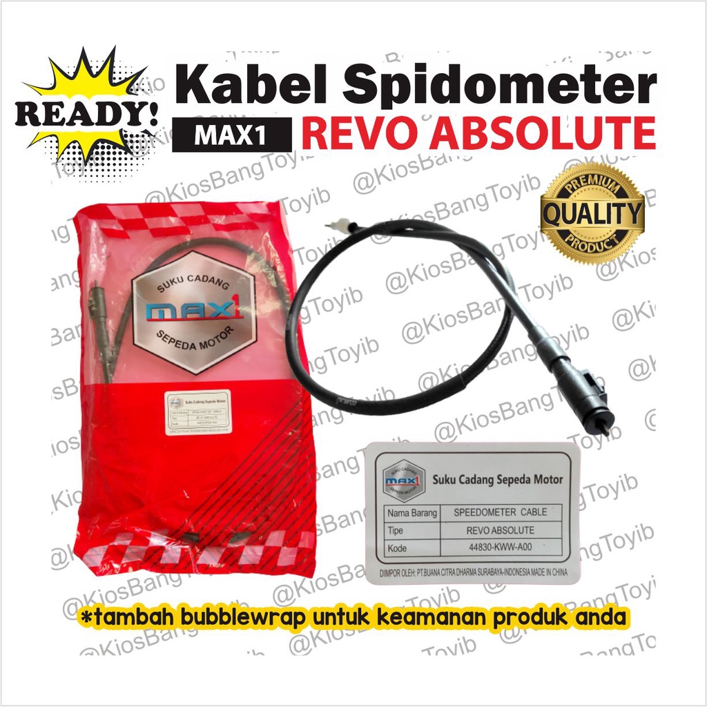 Jual Kabel Kilometer KM Speedometer Spidometer REVO ABSOLUTE ABS (max1 ...