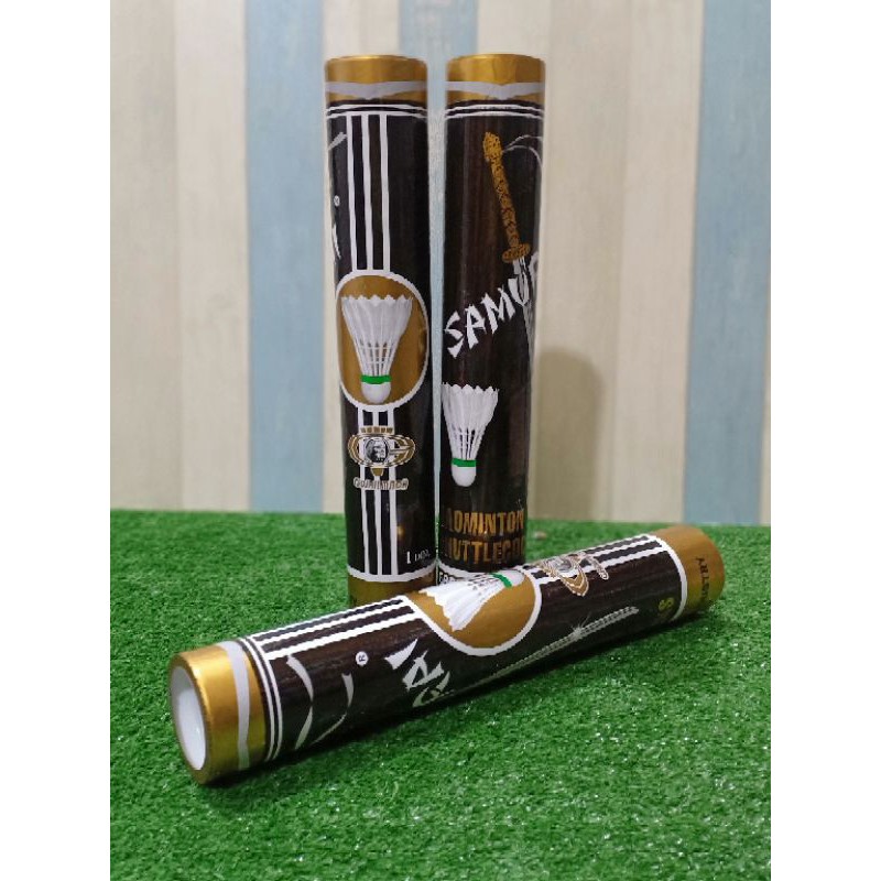 Jual shuttlecock samurai bungkus warna coklat | Shopee Indonesia