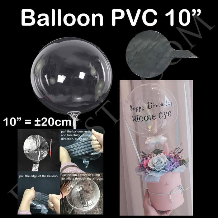 Jual Balloon PVC 10inch isi 50pcs/Pack - Jual Balon PVC - Dekorasi ...