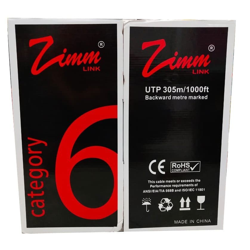 Jual Kabel Utp Cat6 Zimm link | Shopee Indonesia