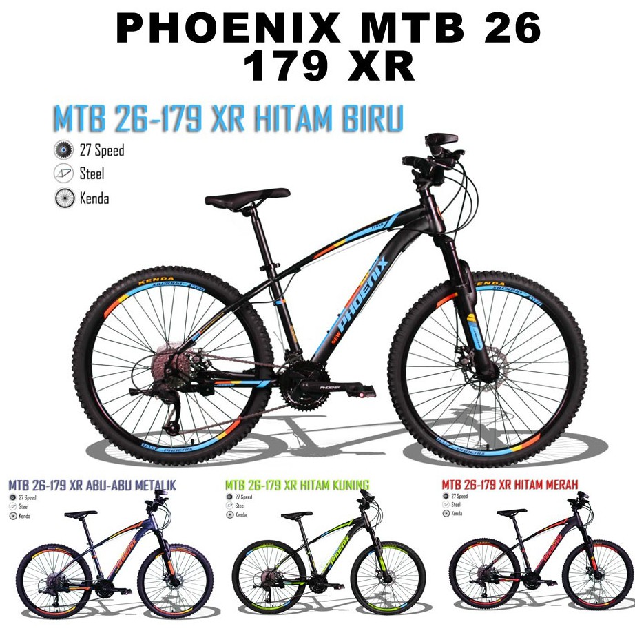 Jual SEPEDA MTB 26 INCH PHOENIX 179 XR | Shopee Indonesia