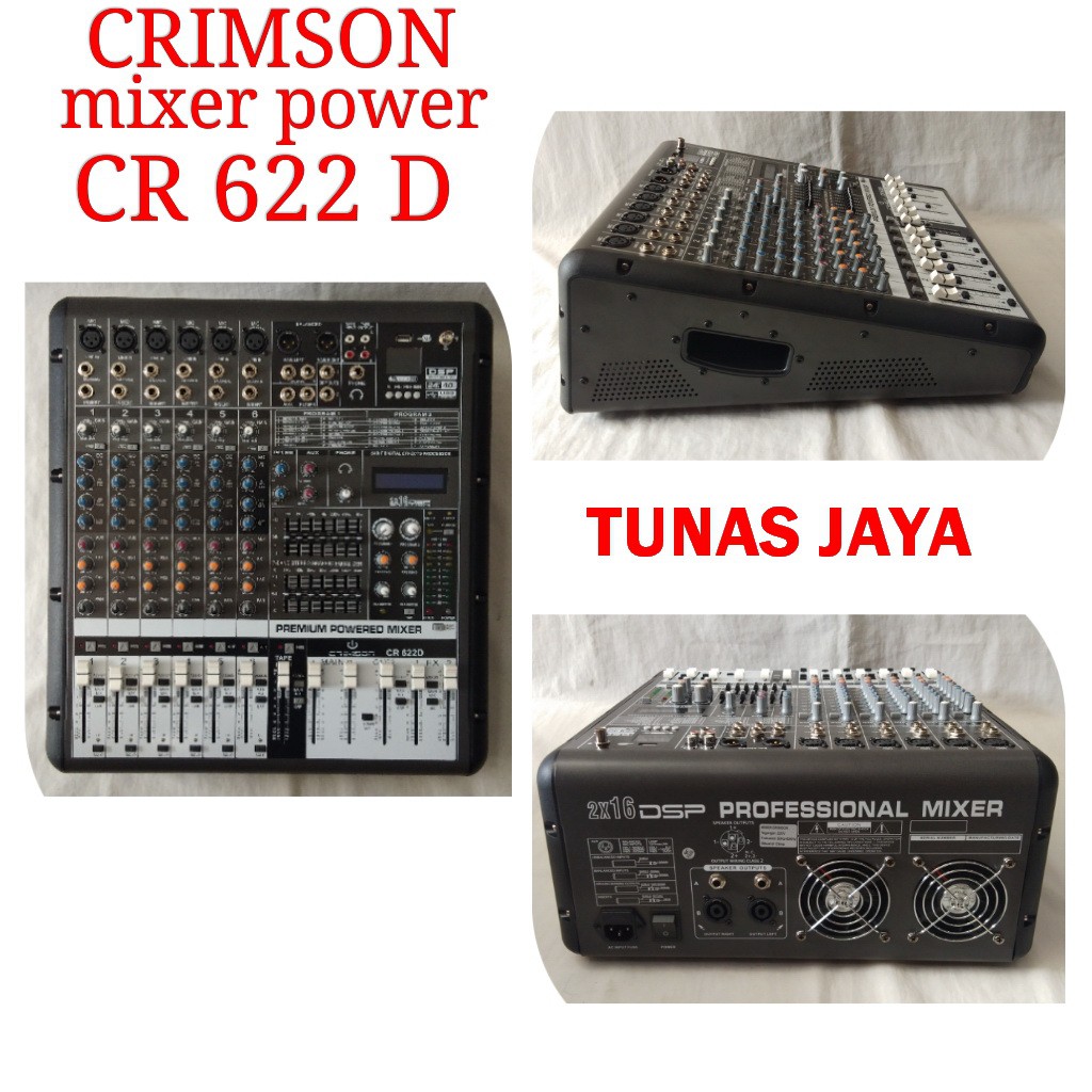 Jual Power Mixer CRIMSON CR 622 D / Power Crimson CR662D | Shopee Indonesia