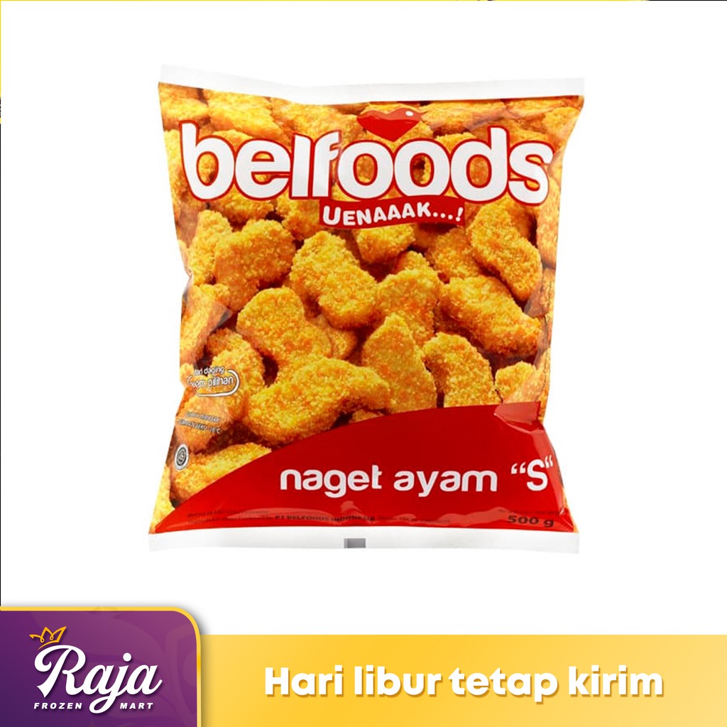 Jual Belfoods Uenaaak Nugget "S" 500gr / Nugget / Frozen Food / Kentang ...