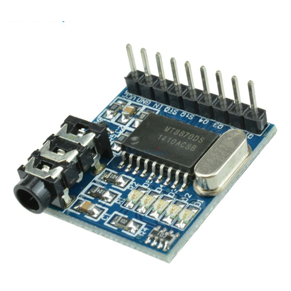 Jual MT8870 DTMF Voice Decoding Phone Audio Decoder Module | Shopee ...