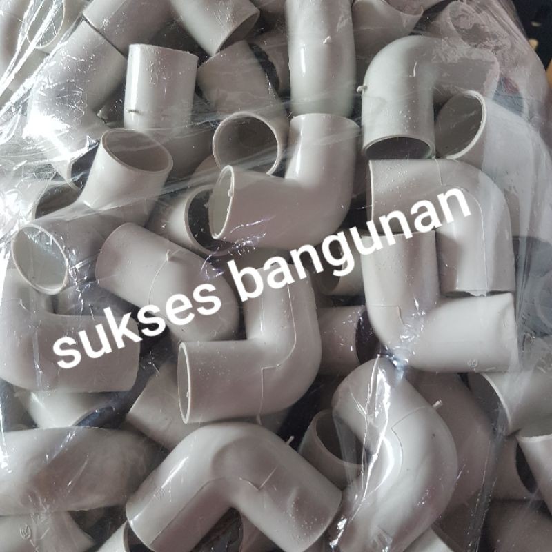 Jual elbow listrik putih/sambungan pipa listrik | Shopee Indonesia