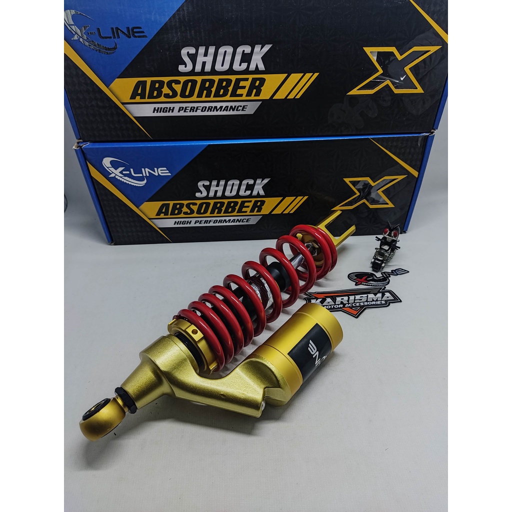 Jual Shockbreaker Belakang X Line 506 Mio As Gold | Shopee Indonesia