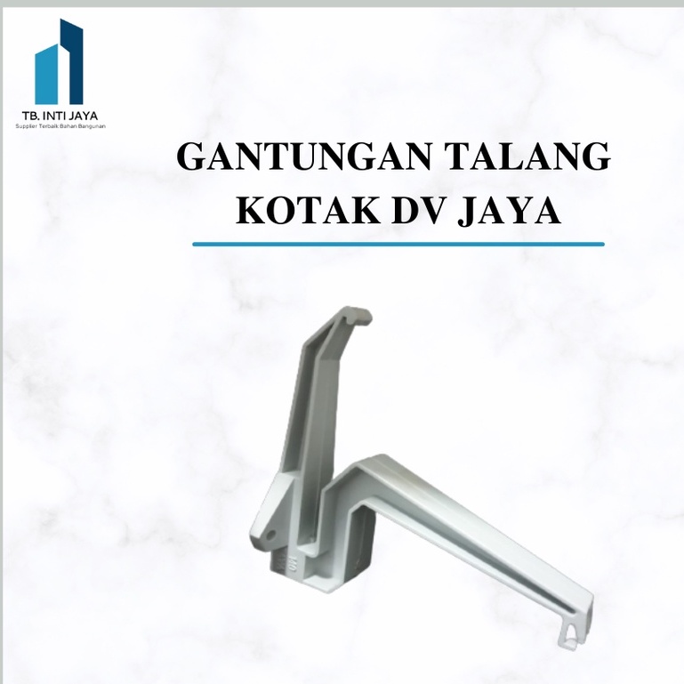 Jual GANTUNGAN TALANG KOTAK PVC JAYA sambungan talang kotak sock kotak ...