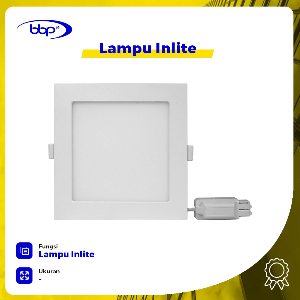 Jual Lampu Downlight LED Panel Kotak 12 Watt Inlite INPS628S | Shopee ...