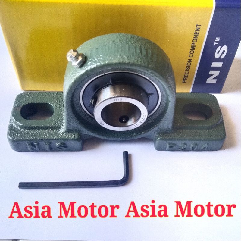 Jual Pillow Block UCP 204 Bearing Duduk UCP 204 Ukuran 20 mm ASB NIS Pilow Blok UCP204 As 20 mm ...
