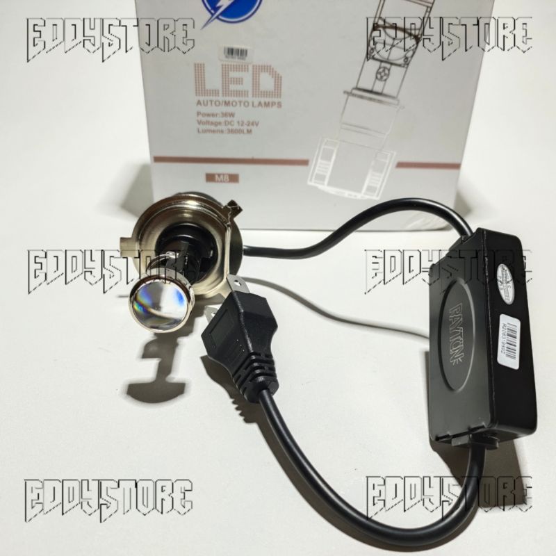 Jual RTD Rayton - Lampu Utama Led M8 - Lampu depan Motor + Kipas ...