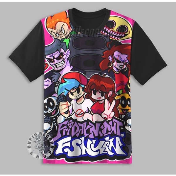 Jual Baju FNF Friday Night Funkin Kaos Anak Laki Laki Perempuan Pakaian ...