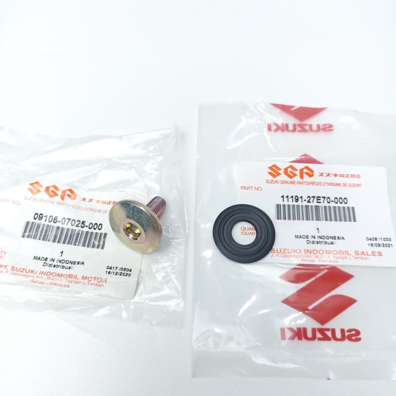 Jual BAUT COVER HEAD + SEAL BAUT HEAD SATRIA FU 09106-07025-000 & 11191 ...