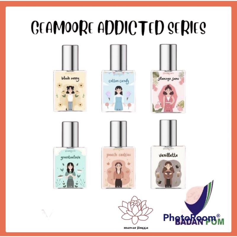 Jual Geamoore addicted series perfume 15ml / parfum geamore | Shopee ...