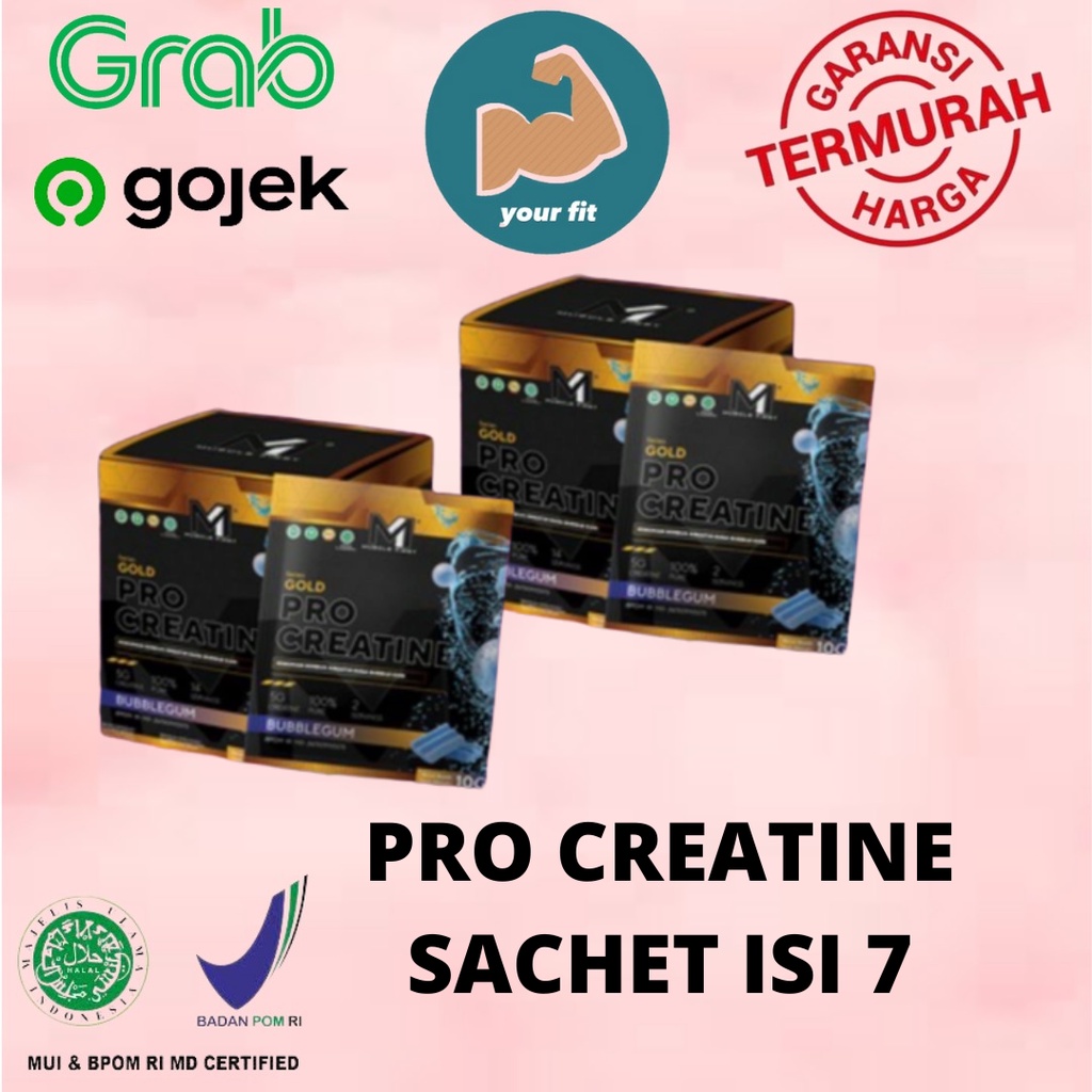 Jual (KLAIM VOUCHER DISKON!!!) MUSCLE FIRST PRO CREATINE 70 Gram ...