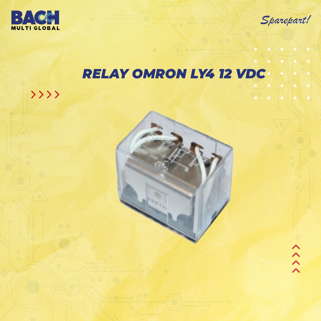 Jual RELAY OMRON LY4 12 VDC | Shopee Indonesia