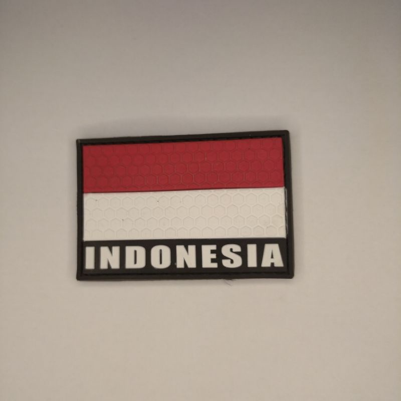 Jual Velcro Rubber Patch Tempelan Topi Tas INDONESIA Motif | Shopee ...