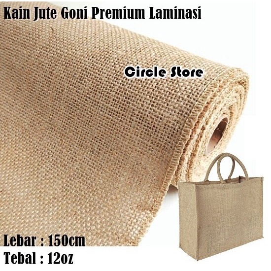Jual Kain Goni - Kain Natural Jute Premium / Burlap / Goni Laminasi ...