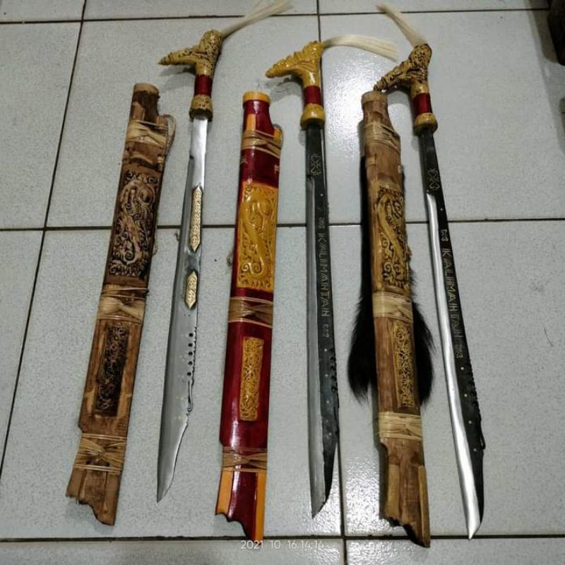 Jual Mandau Dayak Khas Kalimantan Selatan | Shopee Indonesia