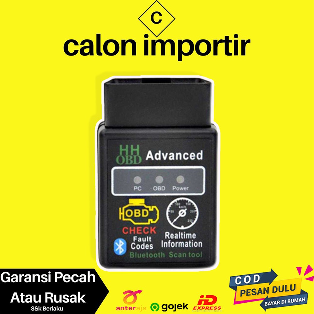 Jual OBD 2 OBD2 Alat Scan Mobil Bluetooth Auto Car Diagnostic V1.5 Data ...