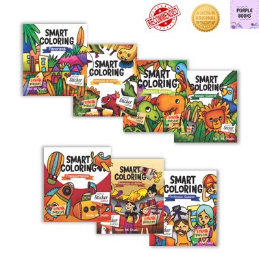 Jual Buku Anak / Seri Smart Coloring / Smart Coloring / Buku Mewarnai ...