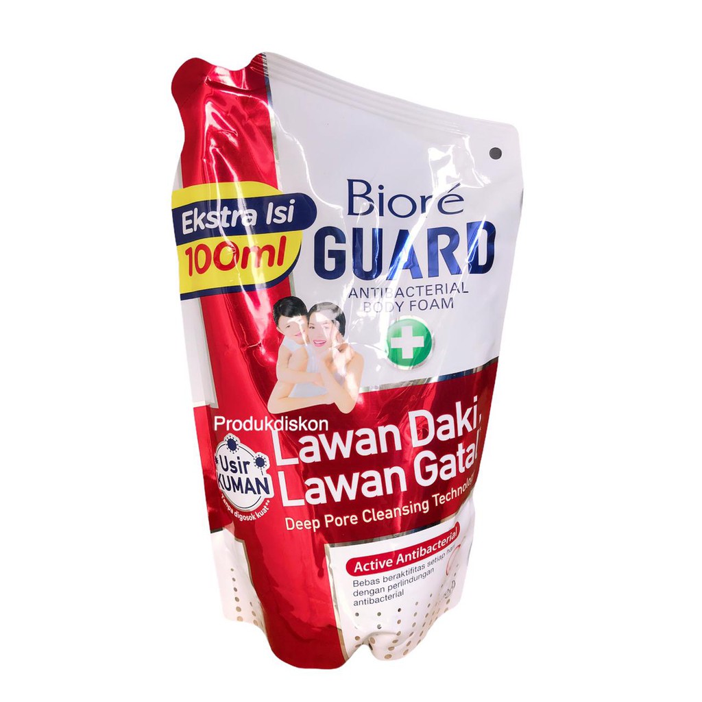 Jual Biore Guard Body Foam (Sabun Cair Refill) 400ML - Body Wash | Shopee Indonesia