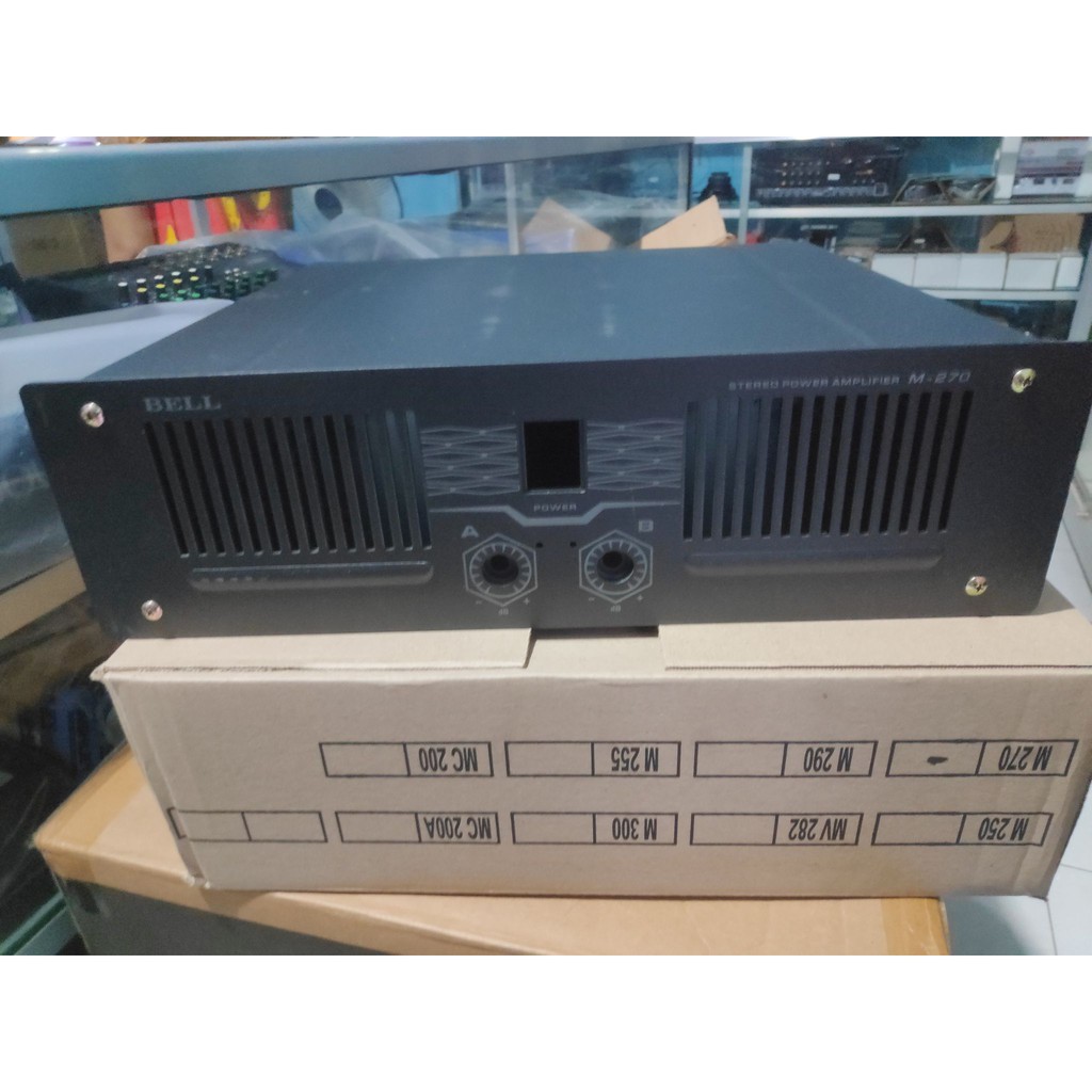 Jual Box Power Bell M270 Box Bell M 270 Box Amplifier Bell M 270 ...