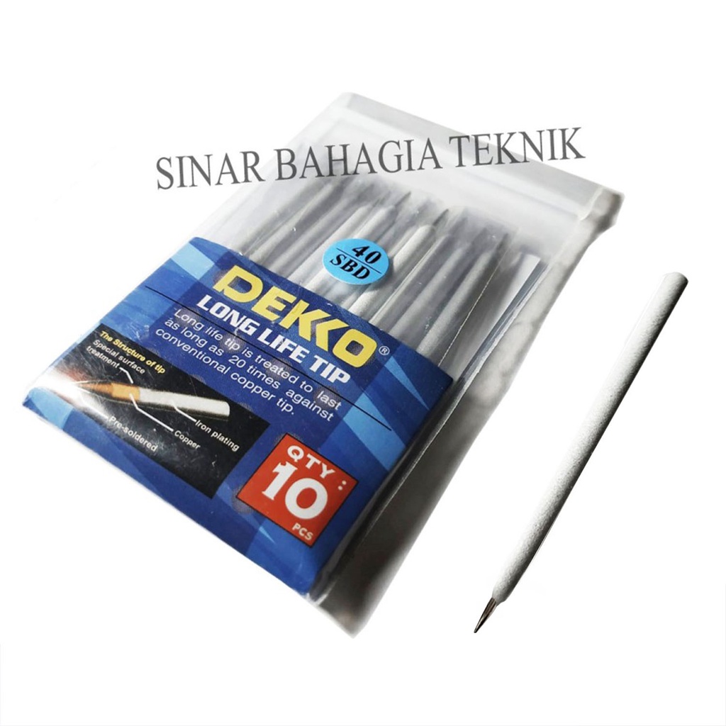 Jual DEKKO MATA SOLDERAN UNTUK 40W 30W 938N 93 - DEKO SOLDER TIP 40 W 30 W 938 N 93 - REFILL ...