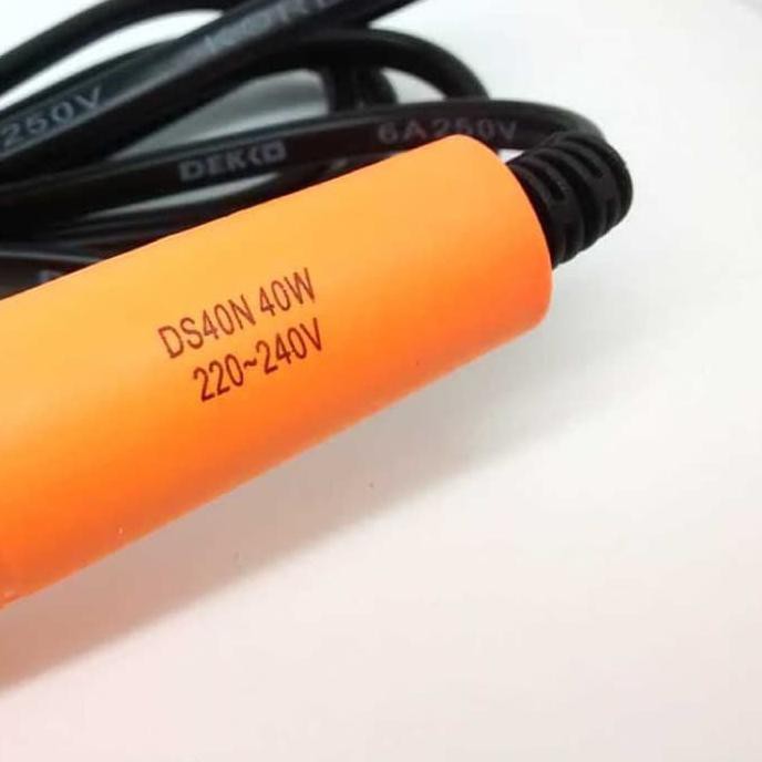 Jual Solder Dekko 40W 40 Watt Ds-40N Original Soldering Iron Deko Korea ...