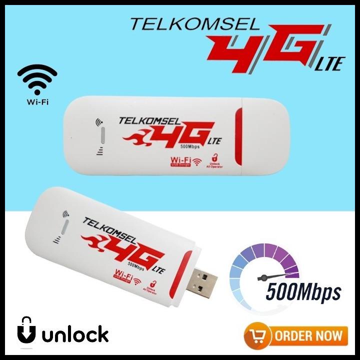 Jual Modem Laptop Telkomsel Usb 4G Lte Wifi Xidol K5188 500Mbps -Unlock ...