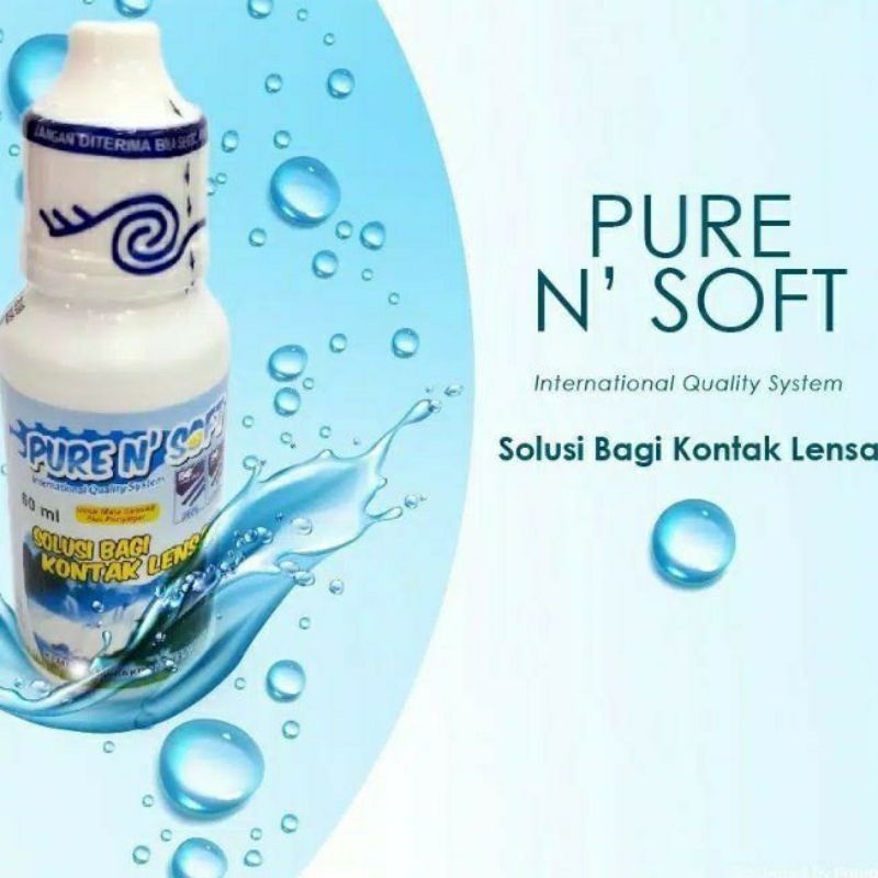 Jual CAIRAN SOFTLENS PURE N SOFT 60ML | Shopee Indonesia