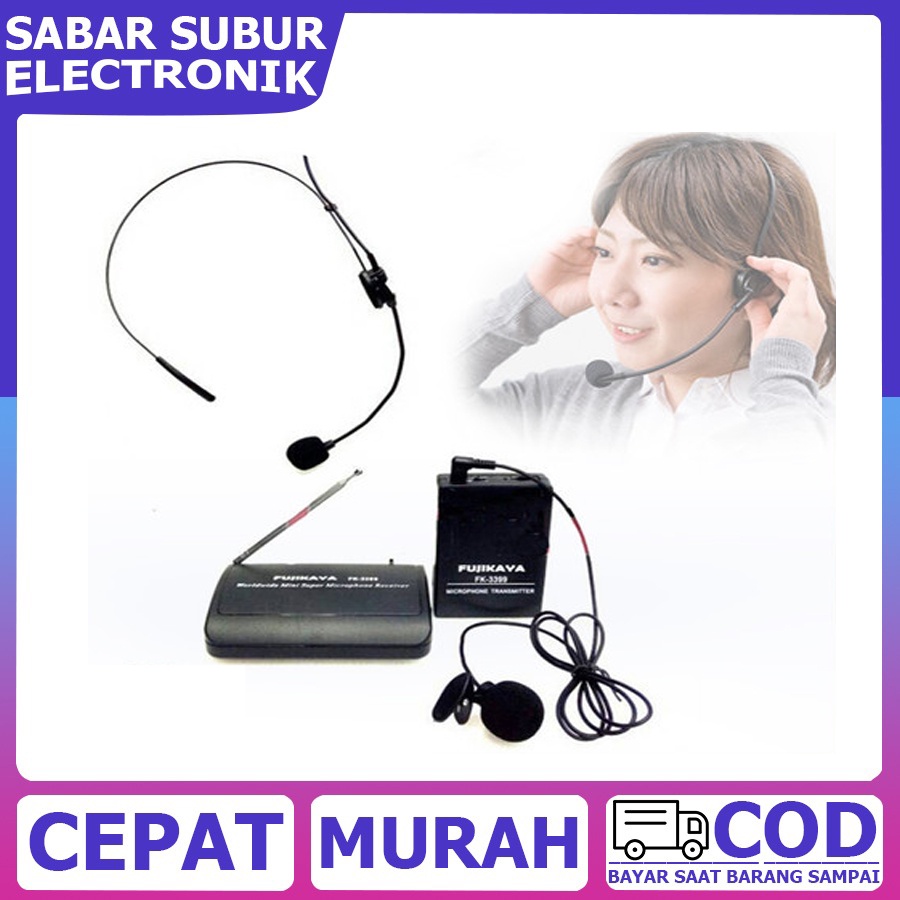 Jual MIC Wireless sony sn 28 Microphone Mic CLIP ON + Headset | Shopee ...