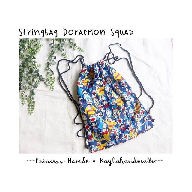 Jual tas stringbag Doraemon squad | Shopee Indonesia