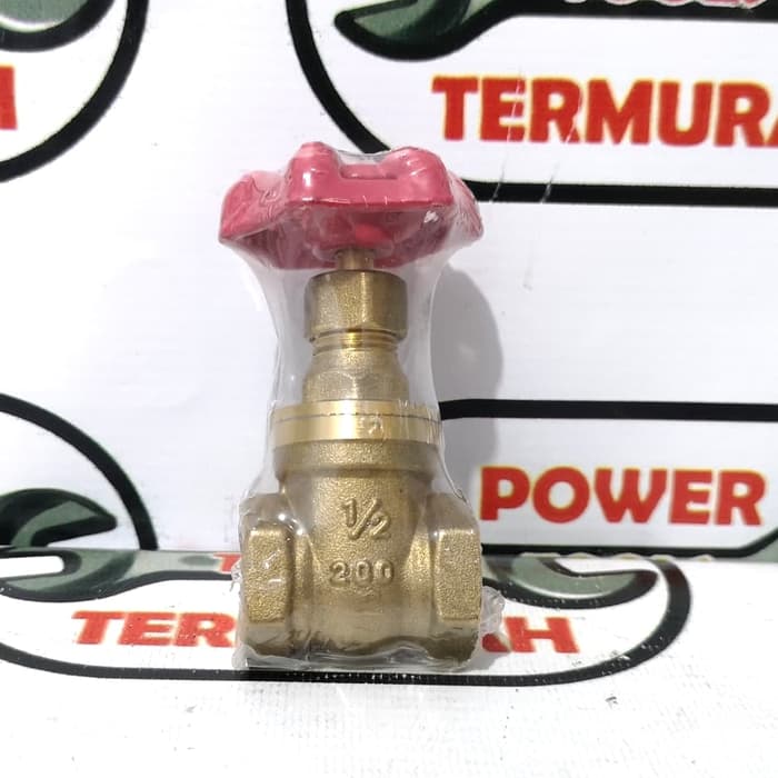 Jual Gate Valve ONDA 1/2" Kuningan Brass Stop Kran Ball Valve Putar | Shopee Indonesia