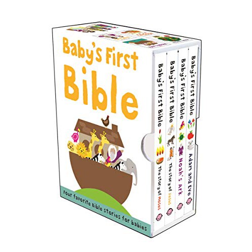 Jual Priddy Books - Box Set Baby'S First Bible: The Story Of Moses, The ...