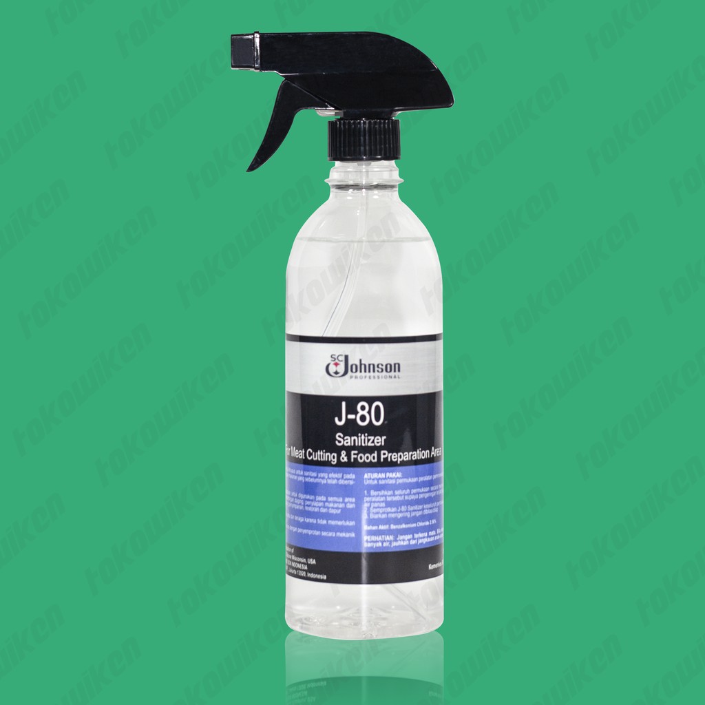 Jual SC Johnson J-80 Food Grade Disinfectant Disinfektan Virus Spray ...