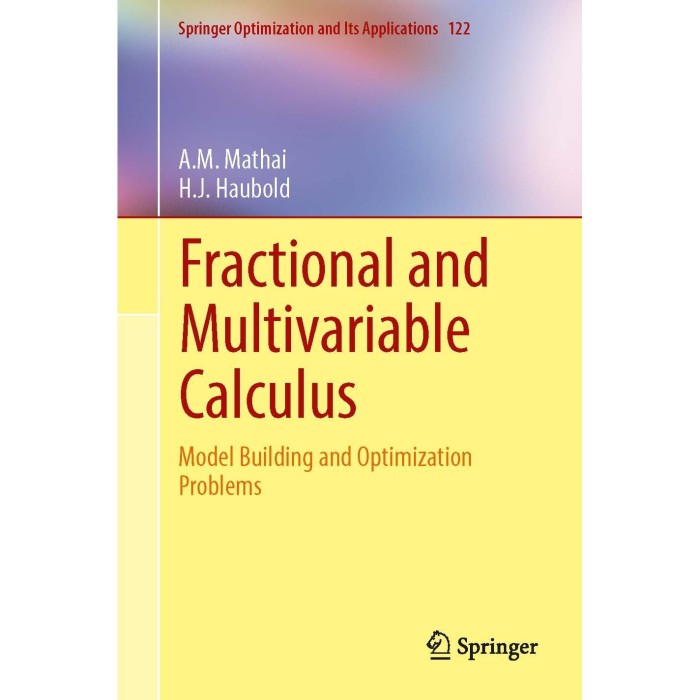 Jual Fractional And Multivariable Calculus Buku Cetak Shopee Indonesia
