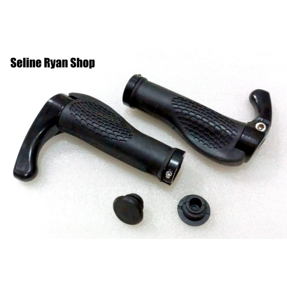 Jual Hand Grip Sepeda Double Ring Lock Molen Tanduk / Hand Grip Tanduk ...