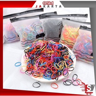 Jual OSM JKT F5279 Karet Rambut 1000pcs / Ikat Rambut Warna Warni ...