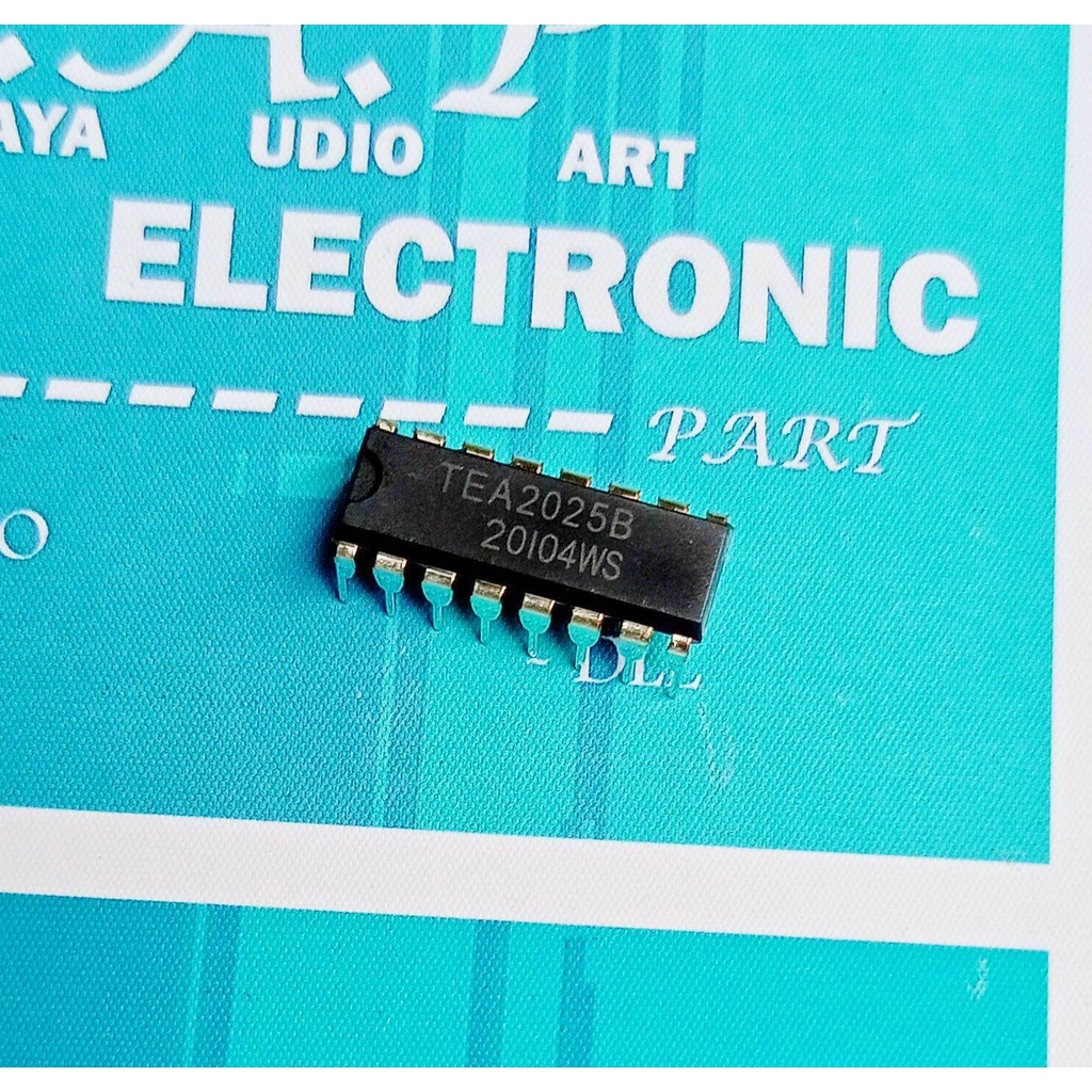 Jual qty 1 buah ic TEA2025B TEA2025 Audio Amplifiers Stereo Audio Amp ...