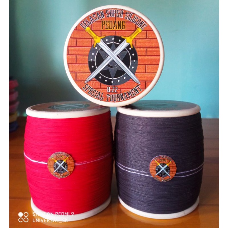 Jual Benang Senar Gelasan Layangan PEDANG 0.22 2000yard | Shopee Indonesia