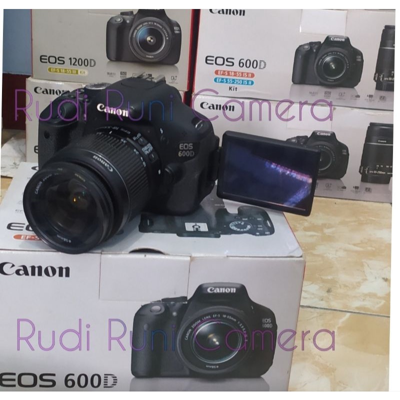 Jual Canon 600D Fullset + Garansi Toko | Shopee Indonesia