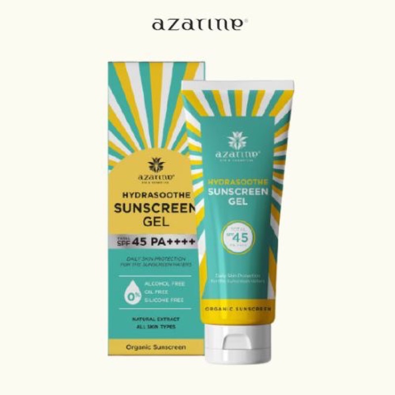 Jual Azarine Sunscreen Gel SPF45 PA++++ 50ml (ORI 100%) | Shopee Indonesia