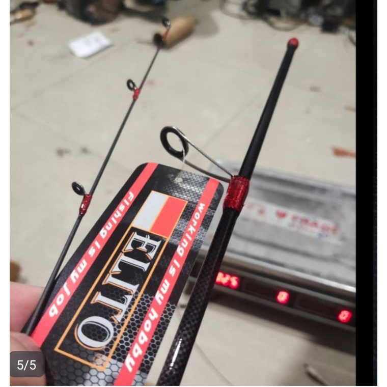 Jual joran pancing elito bengkek 198 atau 210 cm pabrikan emperor murah ...