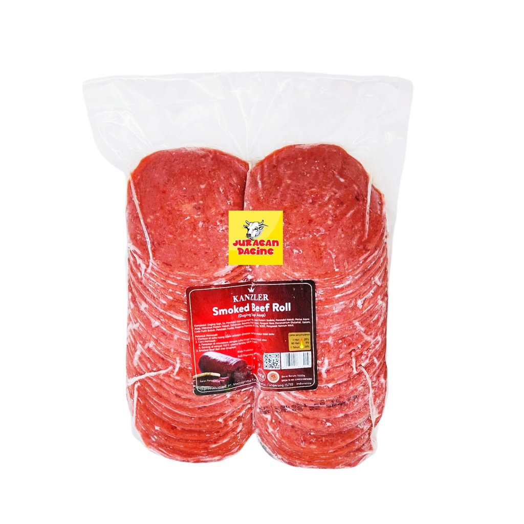Jual SMOKED BEEF - KANZLER - 1 KG - HARGA SPECIAL ! | Shopee Indonesia