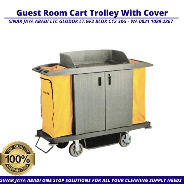 Jual Trolley Guest Room Boy Trolley Service Cart Housekeeping Troli ...
